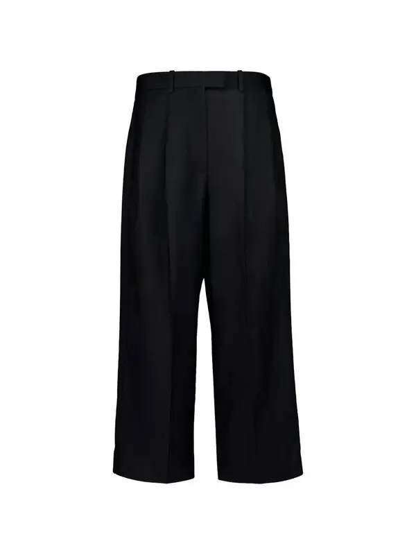 Givenchy Cropped Double-pleat Trousers