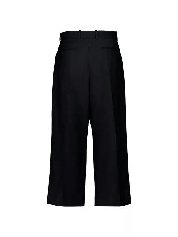 Givenchy Cropped Double-pleat Trousers