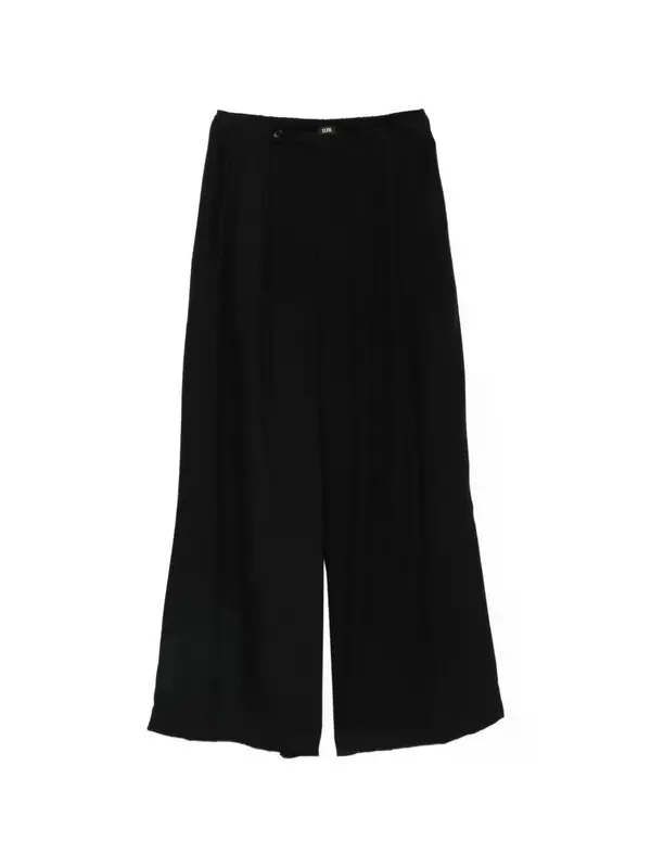 ELEH Wide-leg Trousers - Black