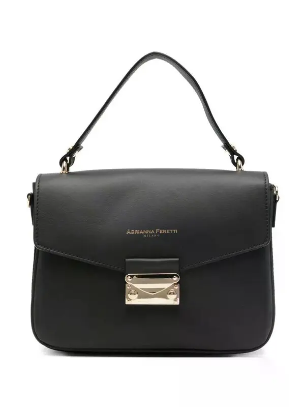 ADRIANNA FERETTI Top Handle Tote Bag - Black