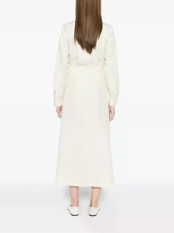Woolrich Tie-waist Chemisier Dress - Neutrals