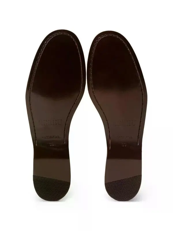 Hereu Sastre Supple Leather Loafers - Brown