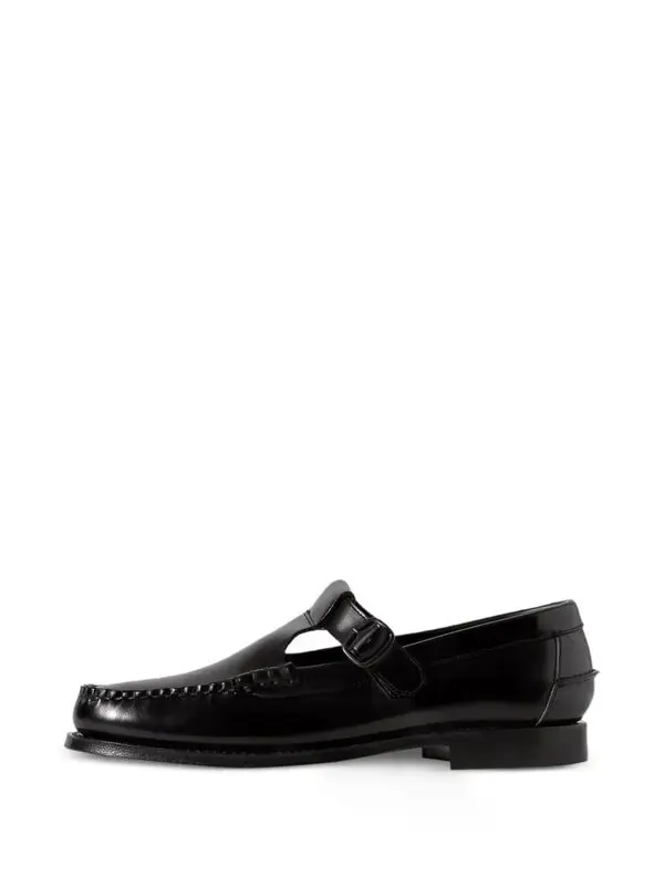 Hereu Alber T-bar Loafers - Black