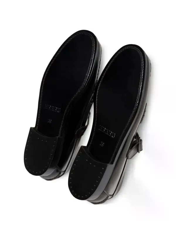 Hereu Alber T-bar Loafers - Black
