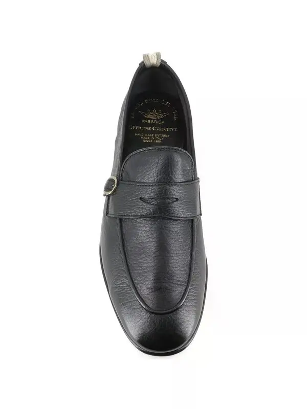 Officine Creative Leather Monk Shoes