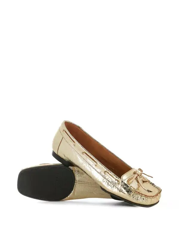 DEL CARLO Leather Loafers