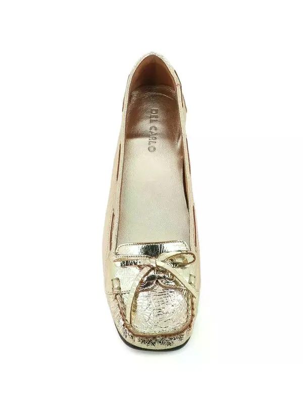DEL CARLO Leather Loafers
