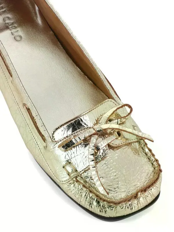 DEL CARLO Leather Loafers