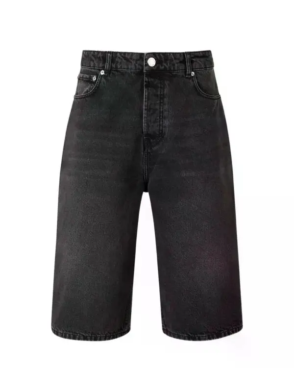 Ami Denim Shorts - Black