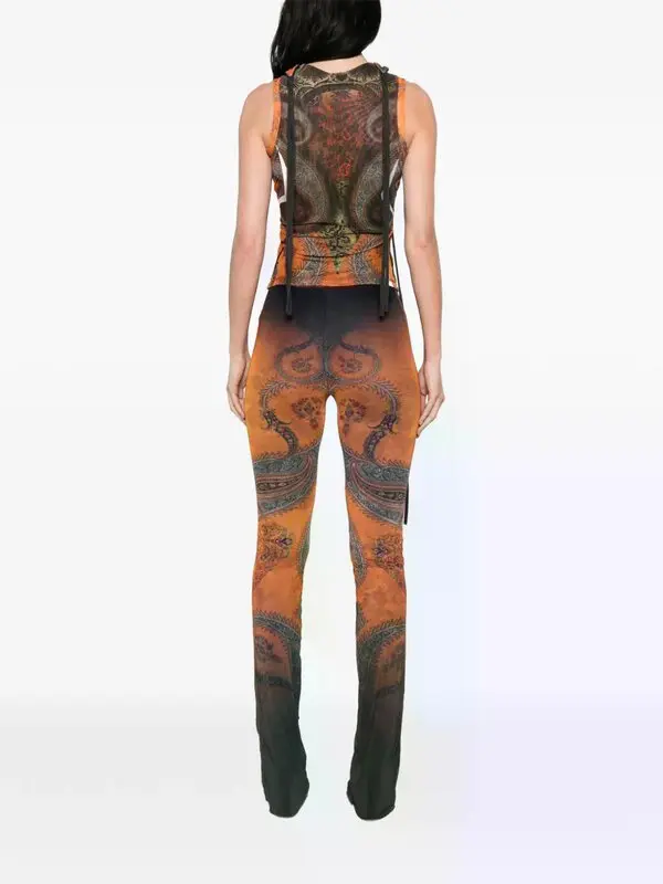 Ottolinger Printed Tie-detail Top