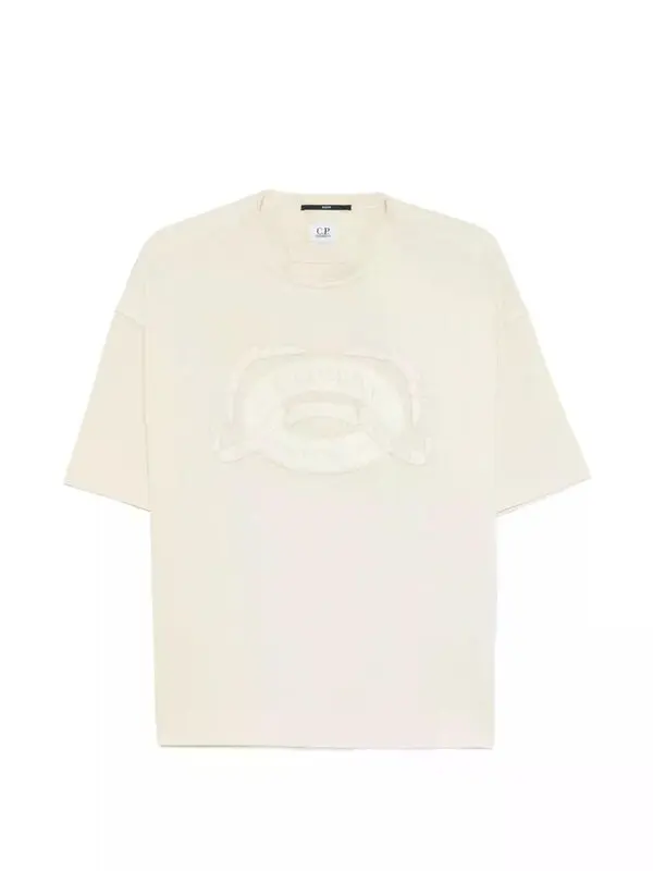 C.P. COMPANY Crew-neck T-shirt - Neutrals