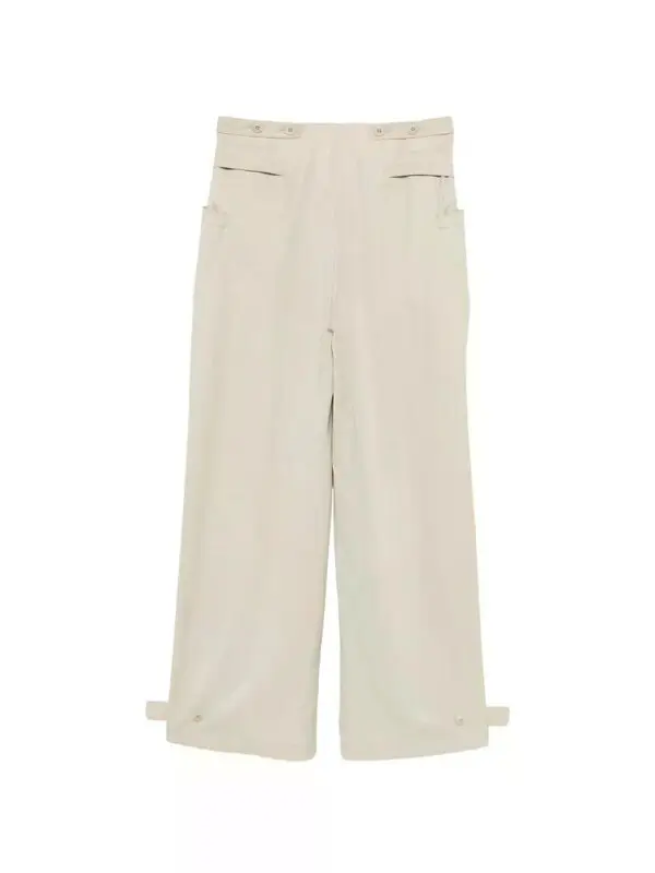 LOW CLASSIC Buckle Trousers - Neutrals