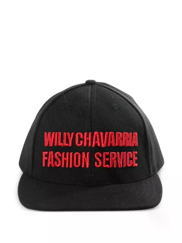 WILLY CHAVARRIA Embroidery Cap - Black