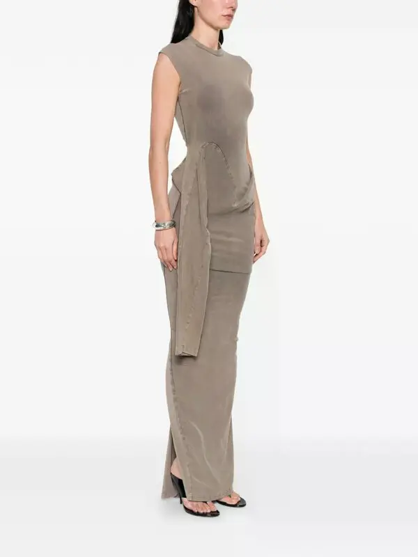 Ottolinger Draped Tie Maxi Dress