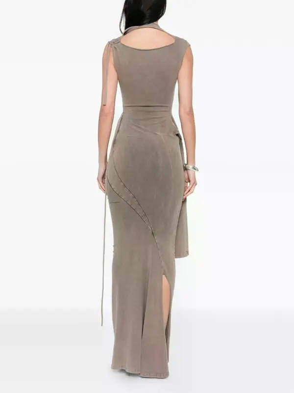 Ottolinger Draped Tie Maxi Dress