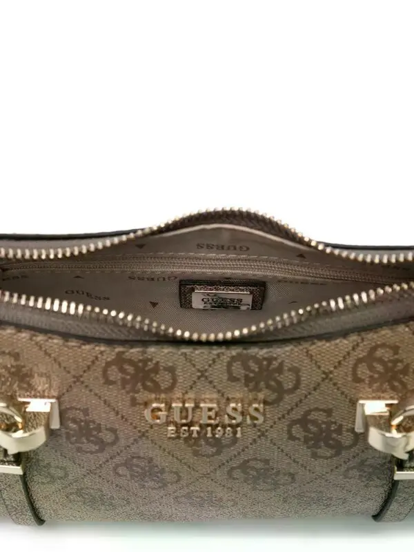 Guess Leona Logo-patterned Shoulder Bag