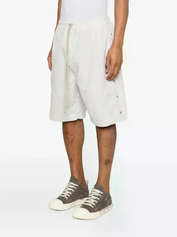 Rick Owens Wide Pusher Bermuda Shorts