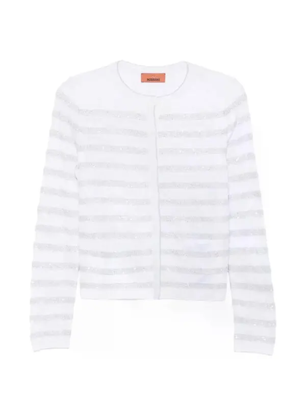 Missoni Buttoned Cardigan - White