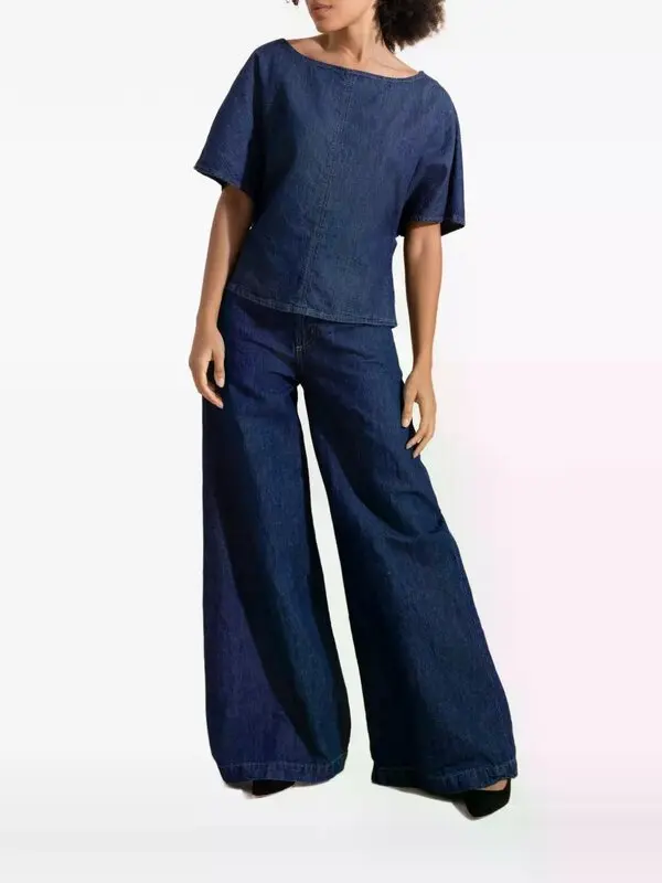 TWP Denim Short-sleeve T-shirt
