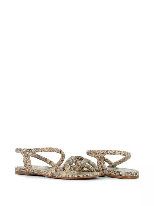 DEL CARLO 12107 Twisted-strap Sandals