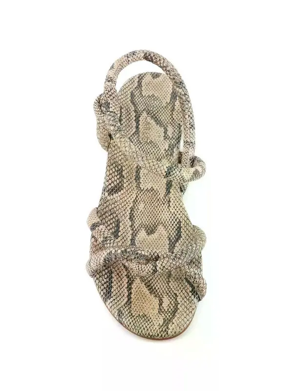 DEL CARLO 12107 Twisted-strap Sandals