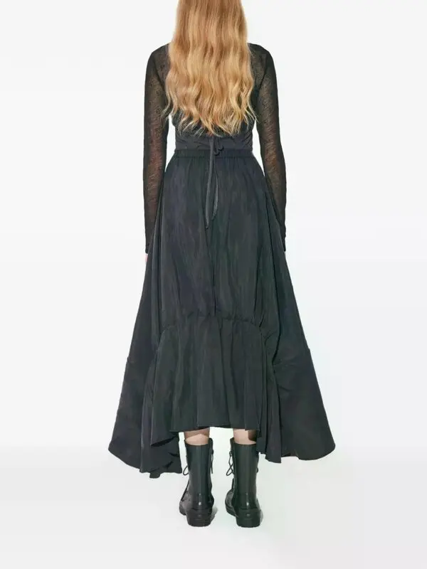 Beautiful People Flared Asymmetric Skirt