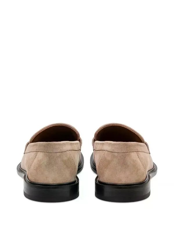 STURLINI FIRENZE Round-toe Penny Loafers - Neutrals
