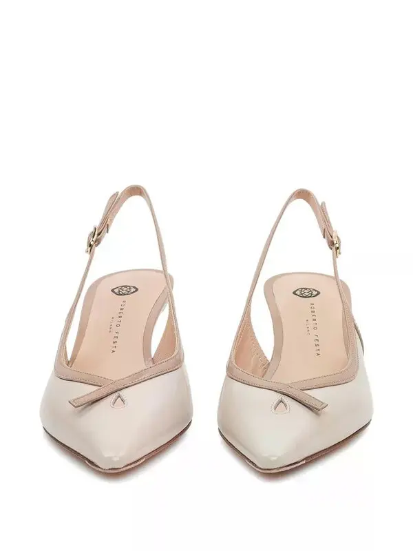 Roberto Festa Pointed-toe Slingback Pumps