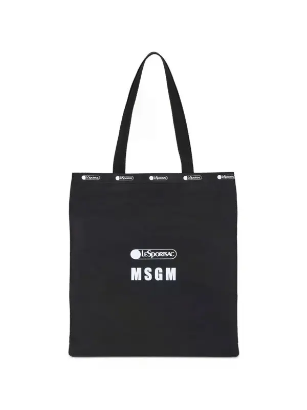 MSGM X Lesportsac Emerald Tote Bag - Black