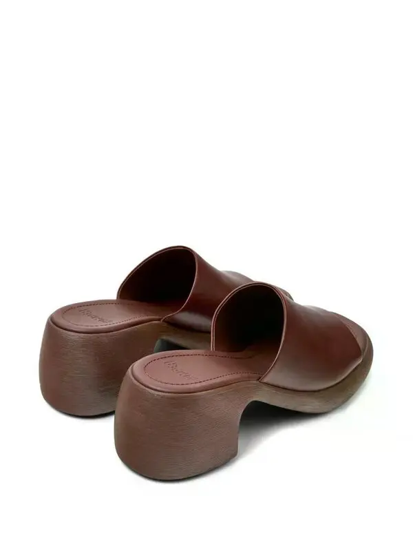 Camper Thelma Leather Sandals - Brown