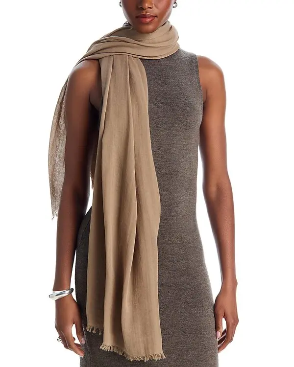 Vince Gauze Cotton Wrap - Teak