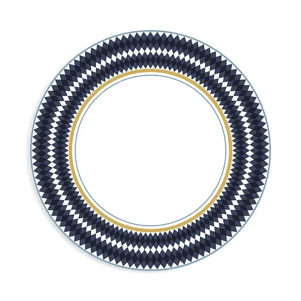THE LINO Evolucion Dinner Plate Set Of 4 - Navy