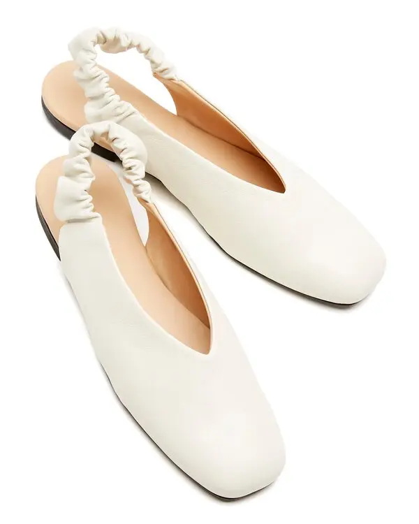La Canadienne Glenn Leather Slingback Flats