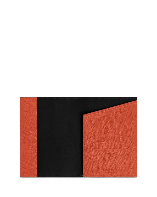 Montblanc Sartorial Passport Holder - Orange