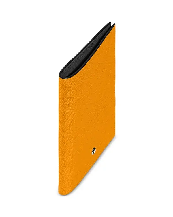 Montblanc Sartorial Passport Holder - Orange