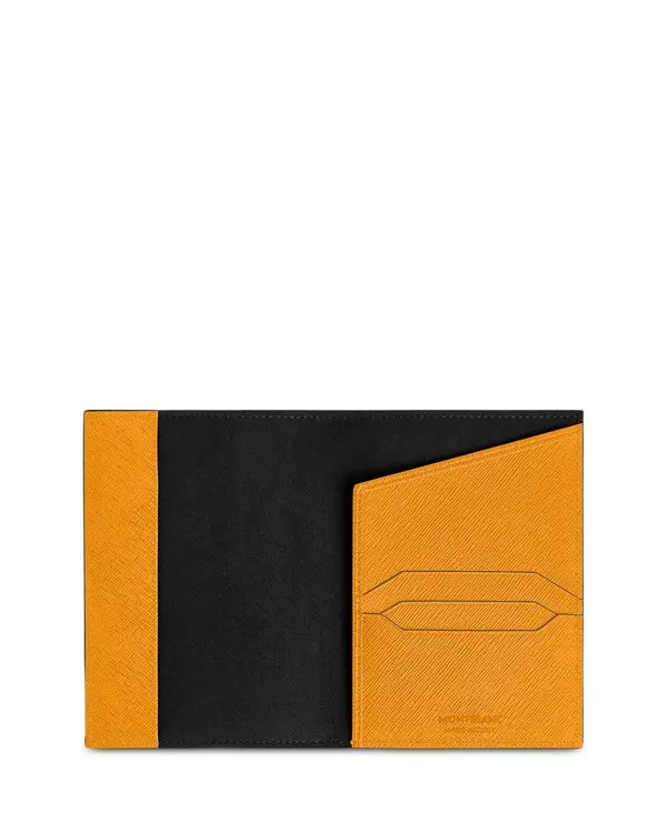 Montblanc Sartorial Passport Holder - Orange