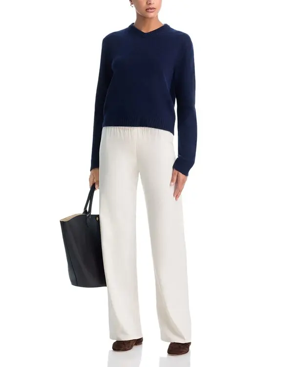 RLT Cashmere And Wool Blend V-neck Sweater