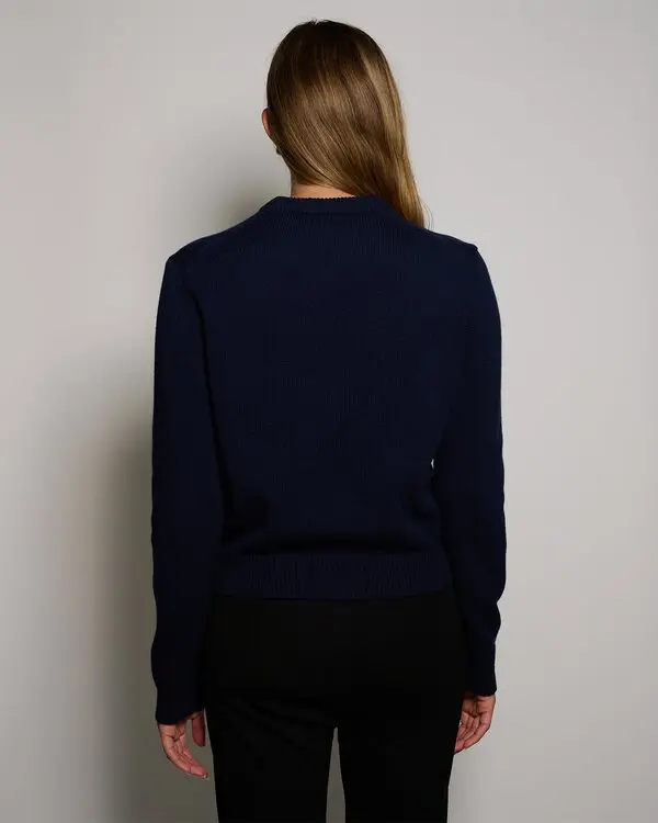 RLT Cashmere And Wool Blend V-neck Sweater