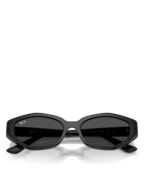 Ray-ban Oval Sunglasses - Black