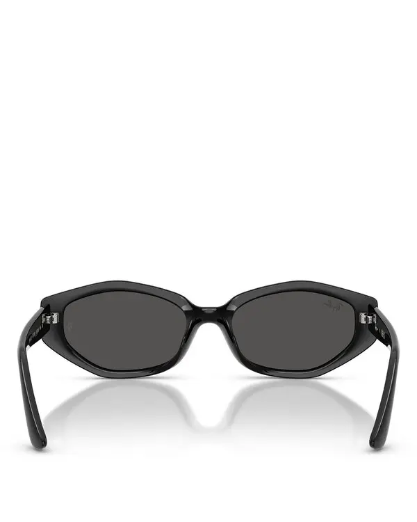 Ray-ban Oval Sunglasses - Black