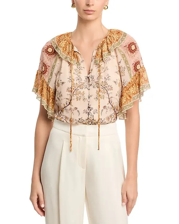 Kobi Halperin Verity Blouse - Honey Multi