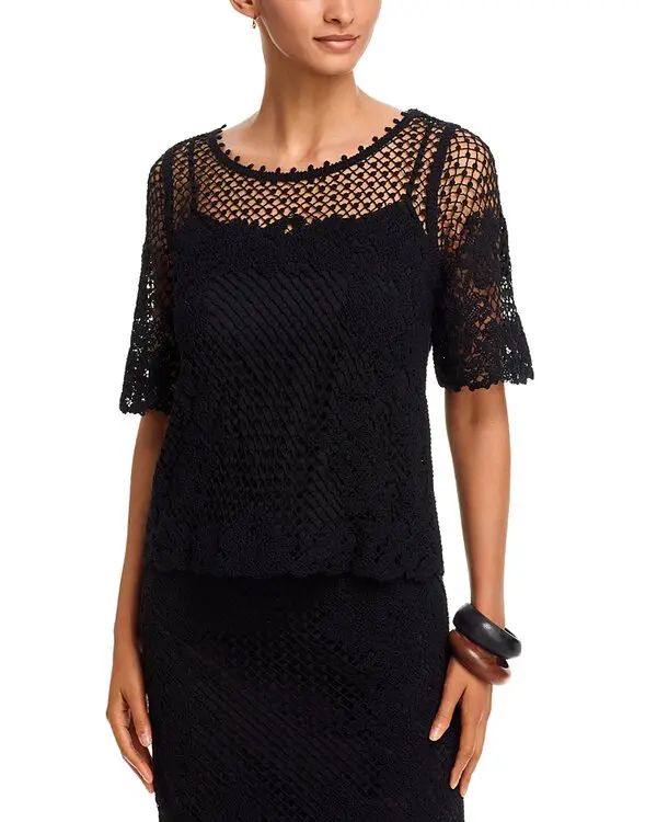 Kobi Halperin Magnolia Blouse - Black