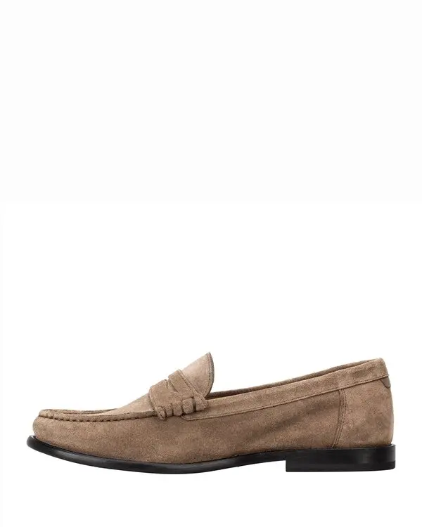 BOSS Suede Loafers - Medium Beige