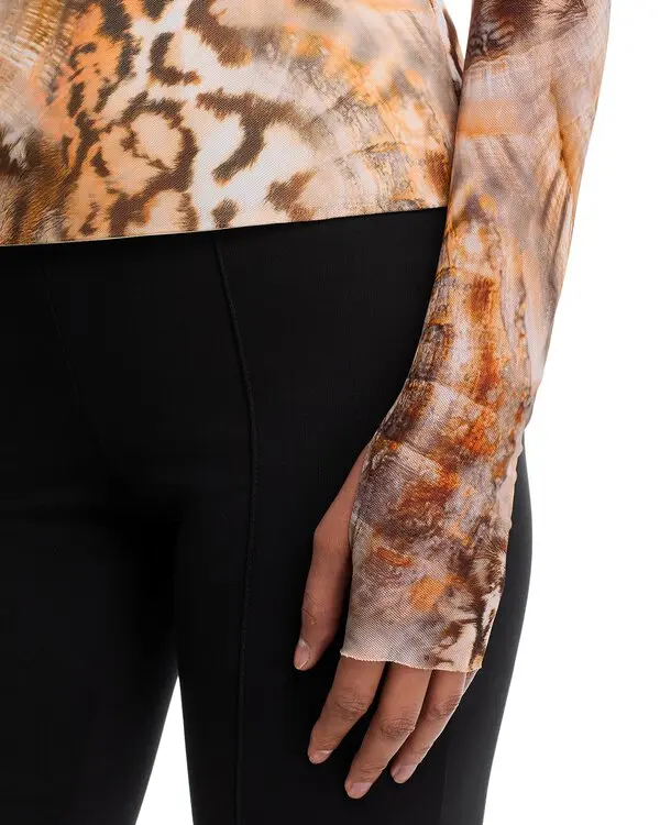 AFRM Ines Top - Ember Swirl Shell