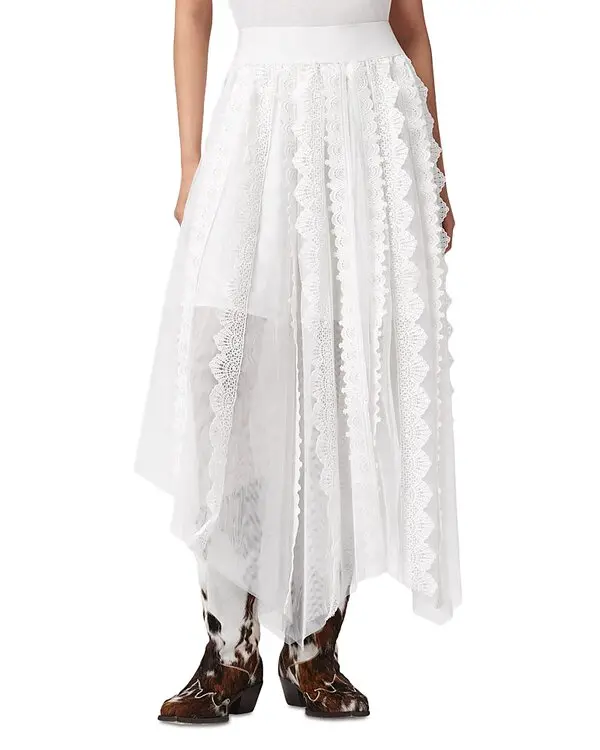 ALLSAINTS Vashtie Skirt - Optic White