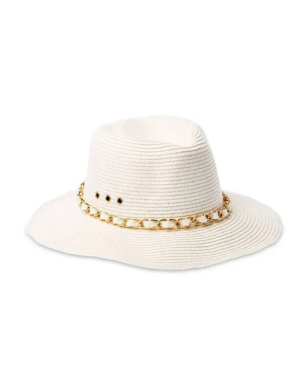 PHYSICIAN ENDORSED Bryer Straw Cowboy Hat - White