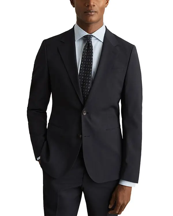 REISS Plain Weave Tailored Fit Suit Jacket