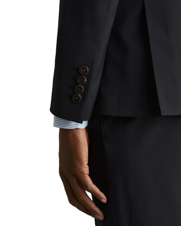 REISS Plain Weave Tailored Fit Suit Jacket