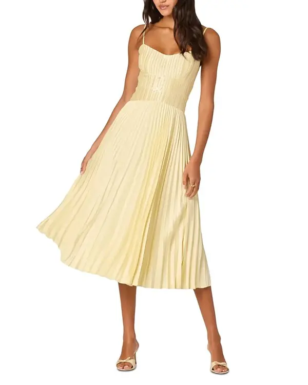 Astr The Label Shionagh Dress - Yellow