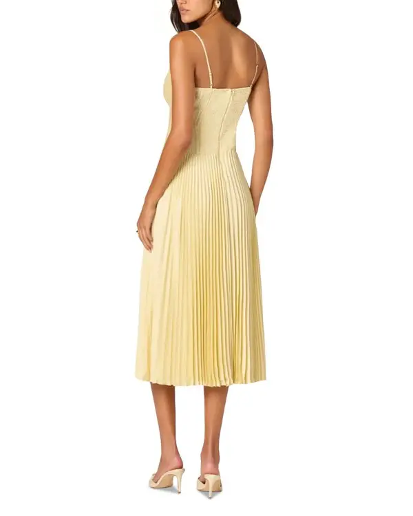 Astr The Label Shionagh Dress - Yellow